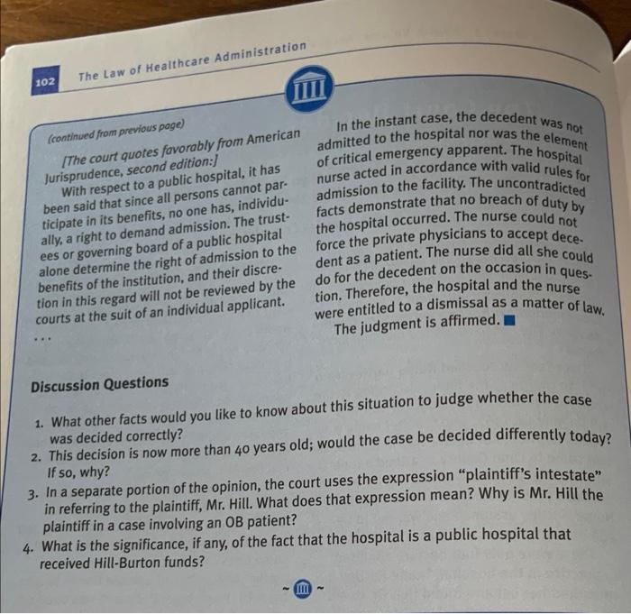 Solved Chapter 3: Health Reform. Access to Care, Ateisis and | Chegg.com