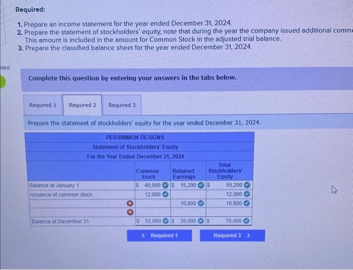 Solved Problem 3-5B (Algo) Prepare financial statements from | Chegg.com
