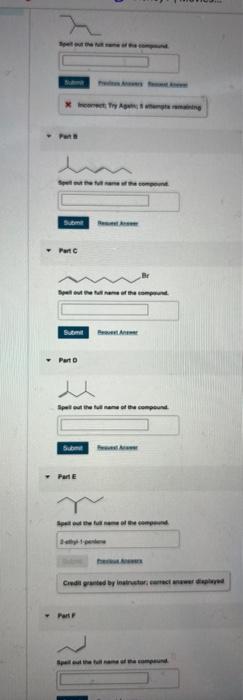 Solved Spell out the full name of the compound | Chegg.com