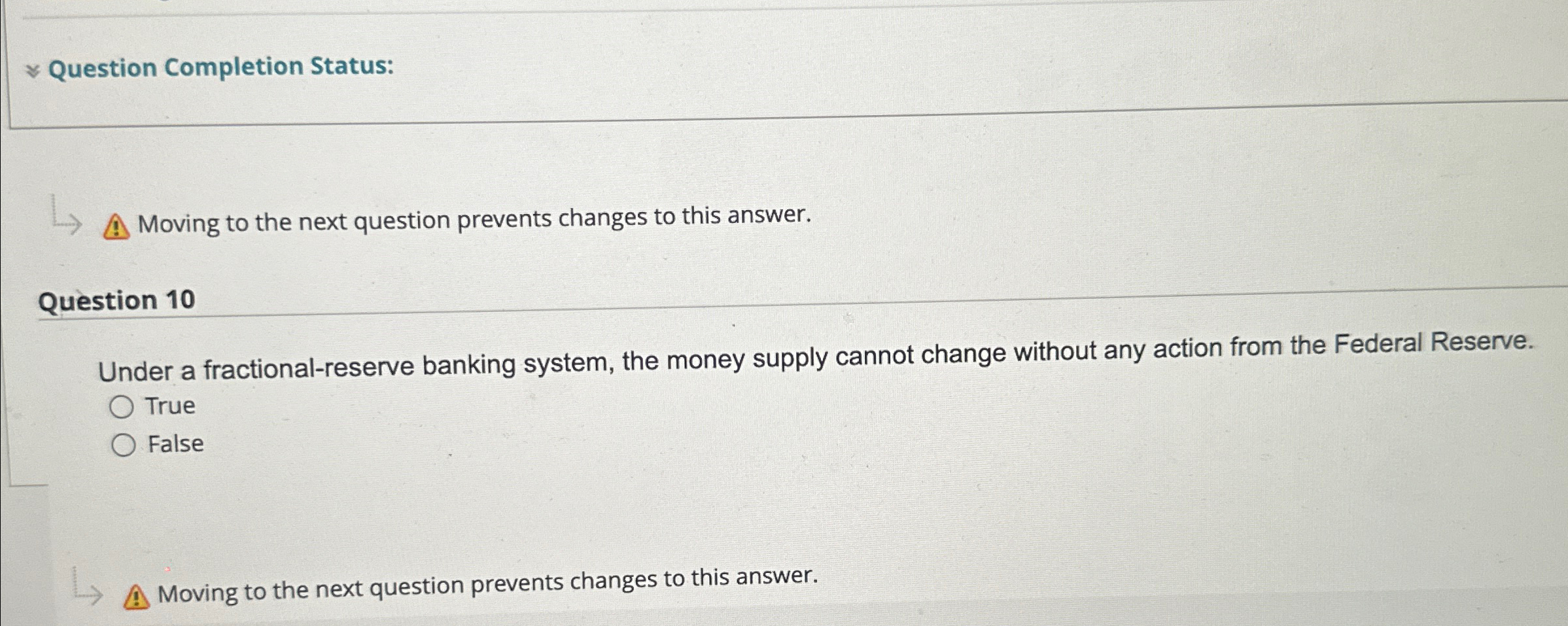 Solved Question Completion Status:Moving to the next | Chegg.com