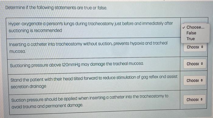 Solved Determine if the following statements are true or | Chegg.com