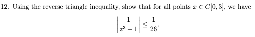 Solved Using the reverse triangle inequality, show that for | Chegg.com