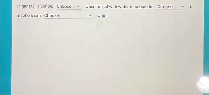 Solved The ceric ammonium nitrate (CAN) test shows the | Chegg.com