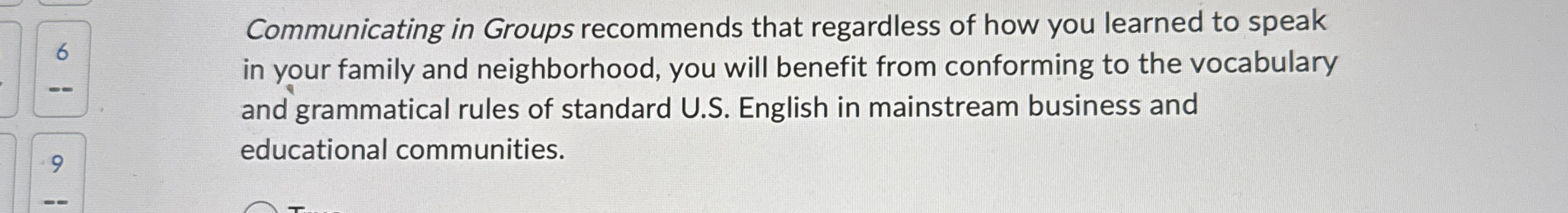 Solved Communicating in Groups recommends that regardless of | Chegg.com