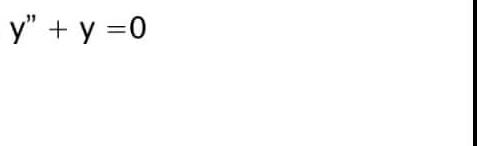 Solved y′′+y=0 | Chegg.com