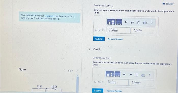 Solved Express your answer to three significant figures and | Chegg.com
