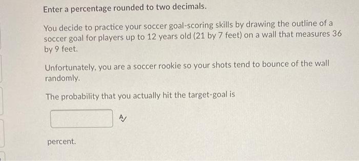Solved Enter a percentage rounded to two decimals. You | Chegg.com