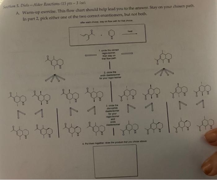 Solved organic chemistry Diels Alder | Chegg.com