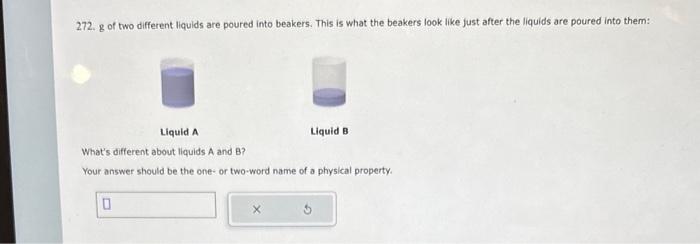 Solved Identical steel balls are dropped into beakers niled | Chegg.com