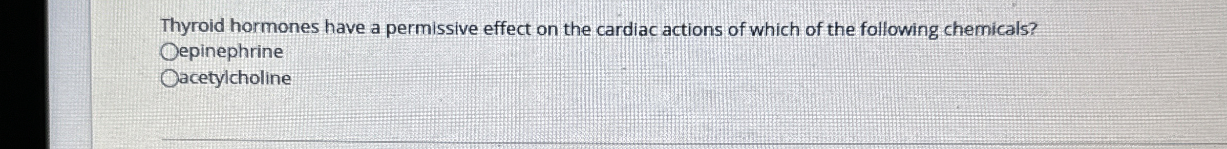 High Quality SOLUTION Thyroid hormones have a permissive effect on the ...
