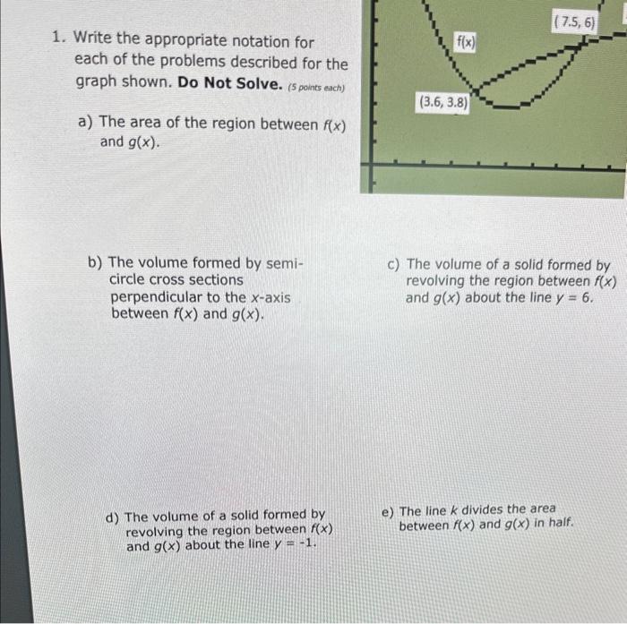 Solved b) The volume formed by semicircle cross sections | Chegg.com