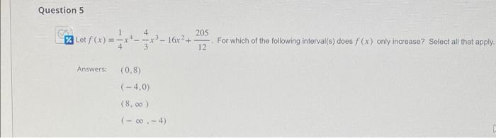 Solved Let f(x)=Ax3−6x2+5x+12, where A is a real-valued | Chegg.com
