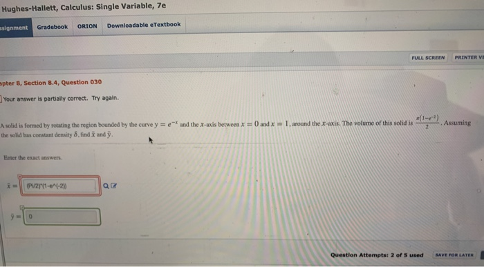 Solved Hughes-Hallett, Calculus: Single Variable, 7e | Chegg.com