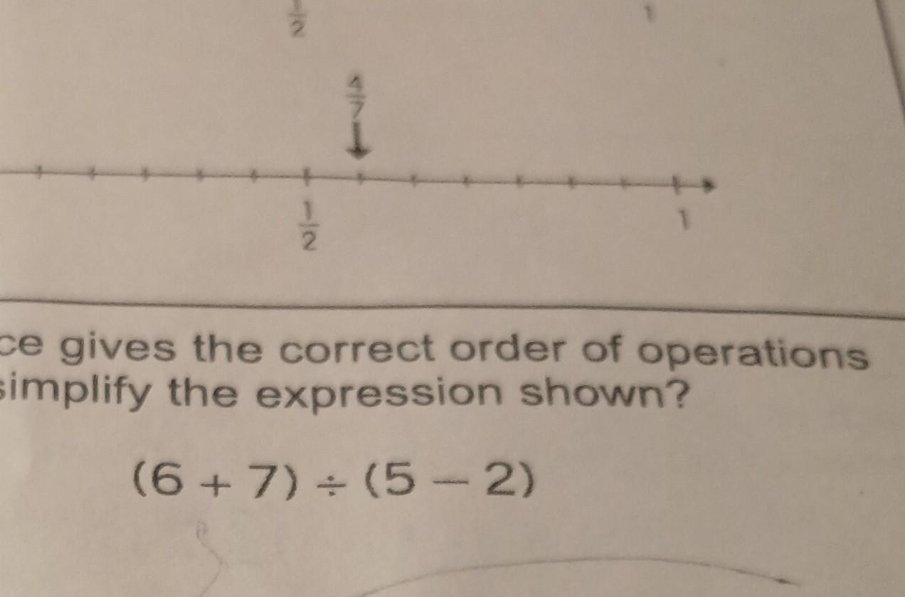 Solved ce gives the correct order of operations implify the | Chegg.com
