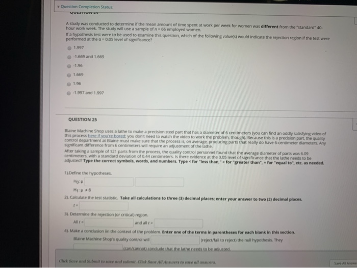 Solved Question Completion Status: UETIU A study was | Chegg.com