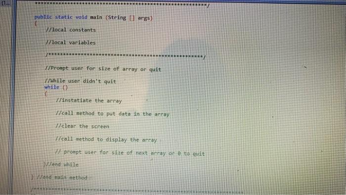 Solved Program Description: This. Rrogram wil1 prompt user | Chegg.com