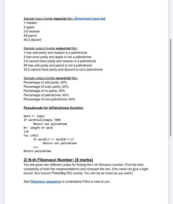 Solved Submission Guidelines: 1. You must implement all the | Chegg.com