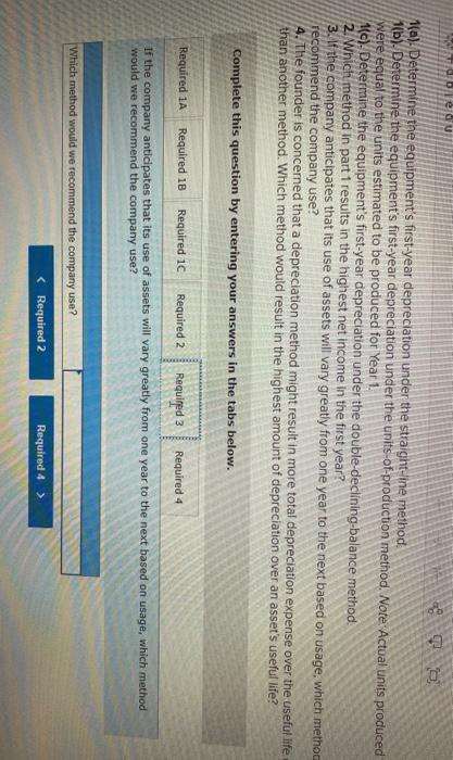 Solved Tableau DA 8-3: Mini-Case, Analyzing straight-line, | Chegg.com
