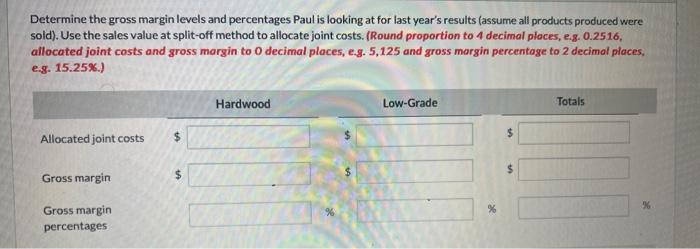Solved Oriole \& Sons produces tomato juice and tomato puree | Chegg.com