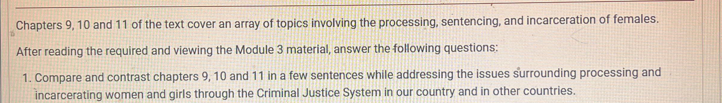 Solved Chapters 9,10 ﻿and 11 ﻿of the text cover an array of | Chegg.com
