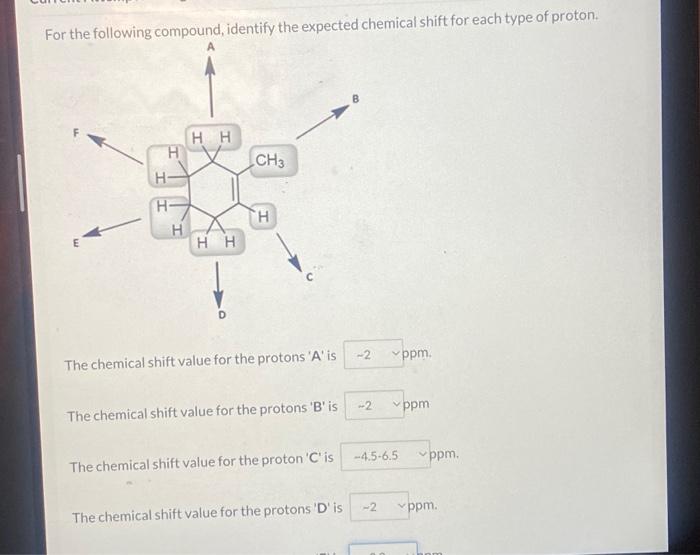 Solved For the following con A B HH H CH3 H- I I H I H E HH | Chegg.com