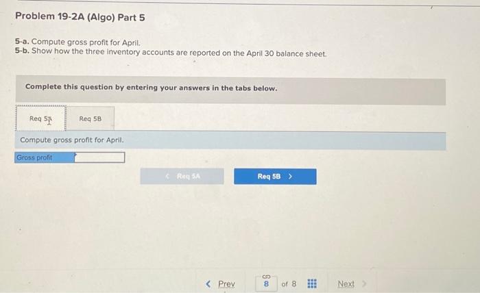 Solved Required information Problem 19-2A (Algo) Computing | Chegg.com