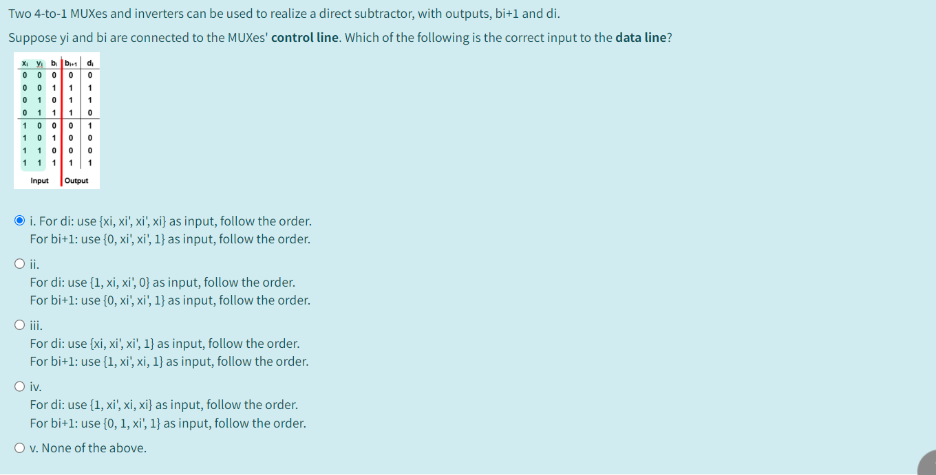 Solved Two 4-to-1 ﻿MUXes and inverters can be used to | Chegg.com