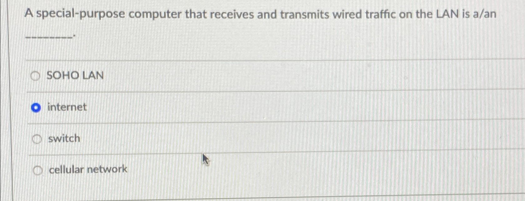 Solved A special-purpose computer that receives and | Chegg.com