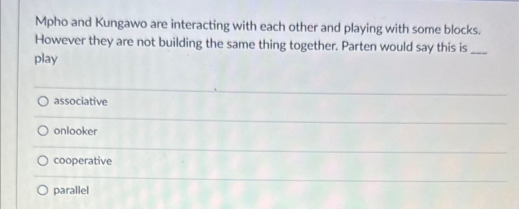 Solved Mpho and Kungawo are interacting with each other and | Chegg.com