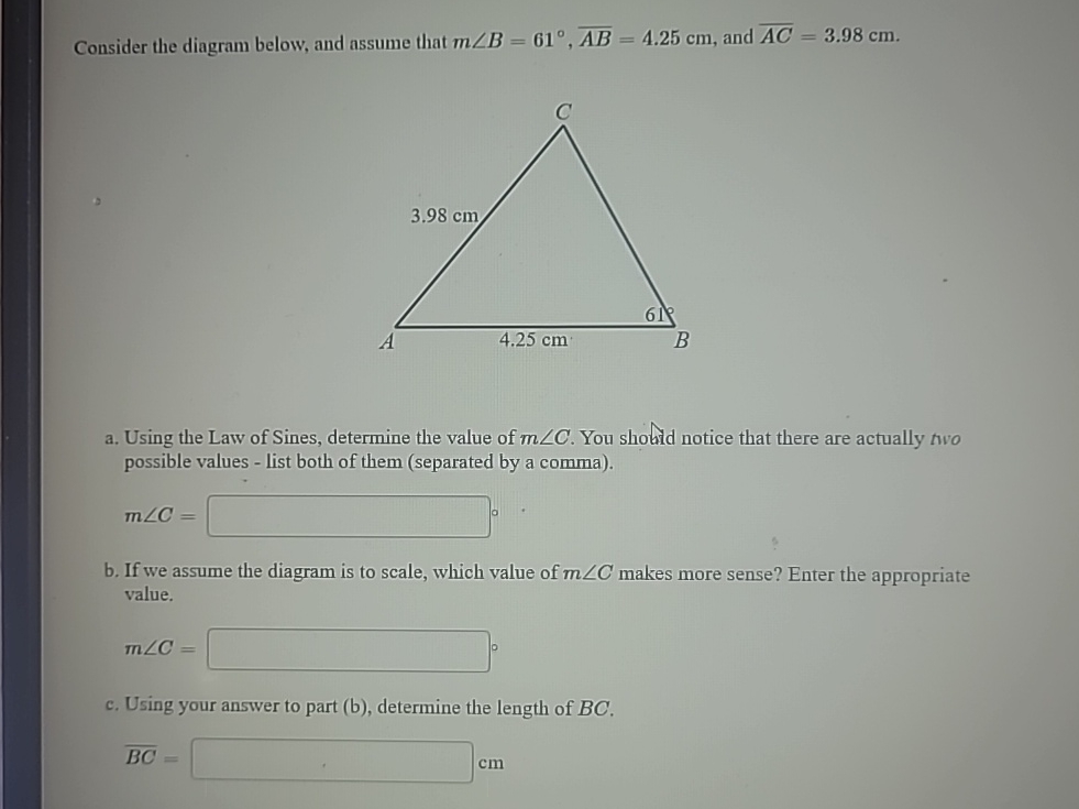 Solved Consider the diagram below, and assume that | Chegg.com