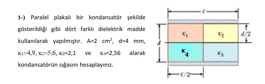 Solved A parallel plate capacitor is made using four | Chegg.com