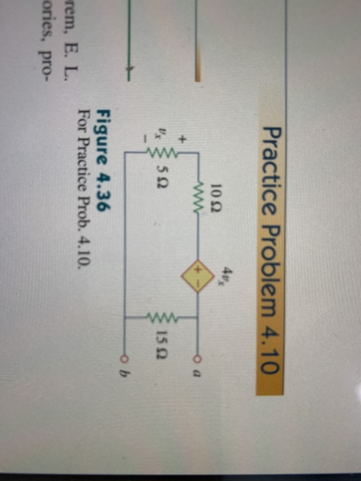 Solved Practice Problem 4.10 10 22 но а vx 352 15 12 -ob | Chegg.com Solved Practice Problem 4.10 10 22 но а vx 352 15 12 -ob | Chegg.com