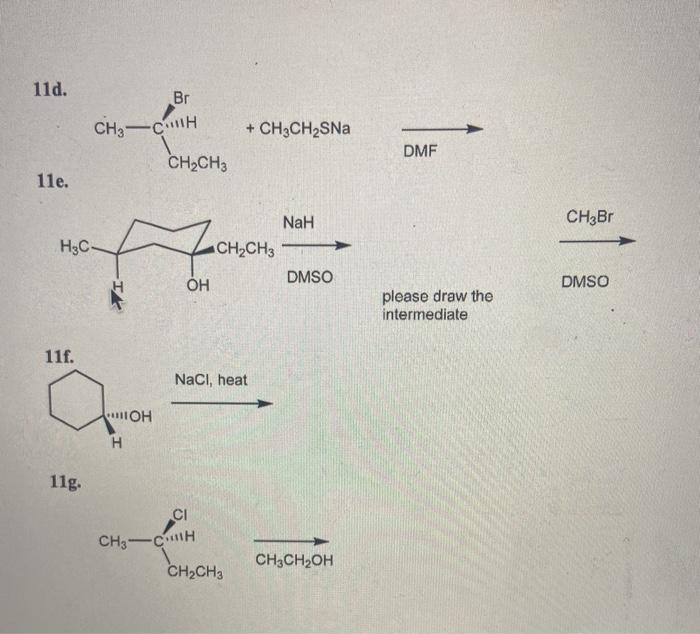 Solved 11. (17 points total) Predict the organic product(s). | Chegg.com