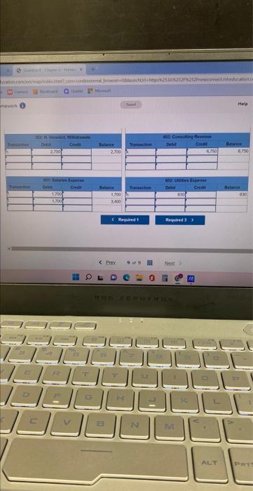 Solved Problem 2-4A (Algo) Recording transactions; posting | Chegg.com