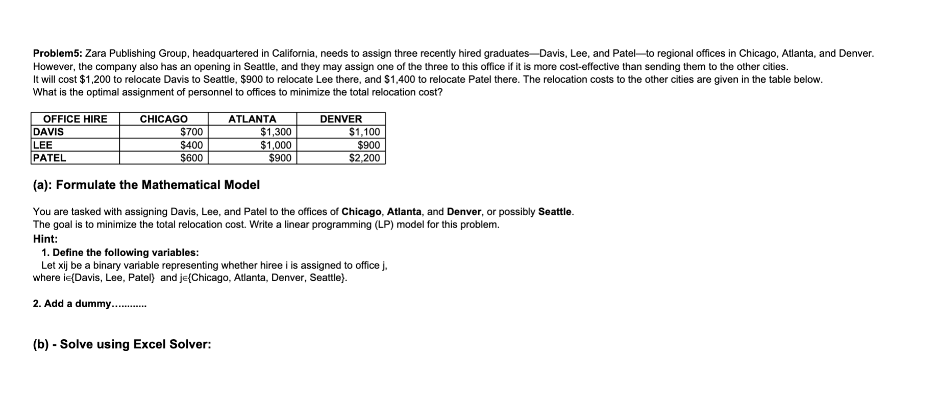 Complete all the problems provided in the attached | Chegg.com
