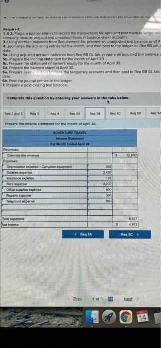 Solved I am stumped on the balance sheet, general journal, | Chegg.com
