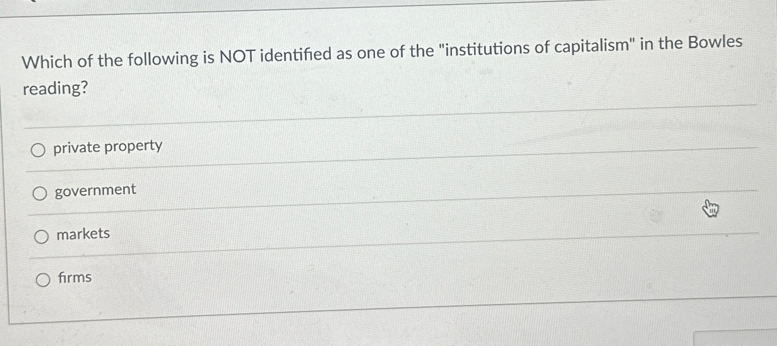 Solved Which of the following is NOT identified as one of | Chegg.com