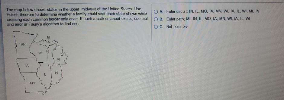 Solved Use Eulers Theorem To Determine Whether The 2123