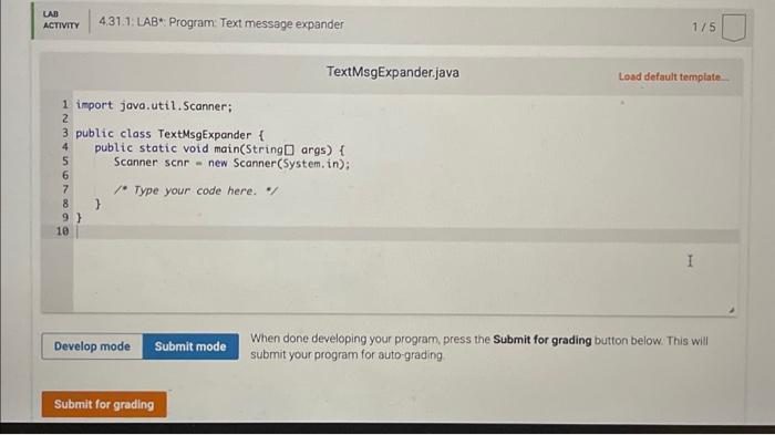 Solved (2) Expand common text message abbreviations. Output | Chegg.com