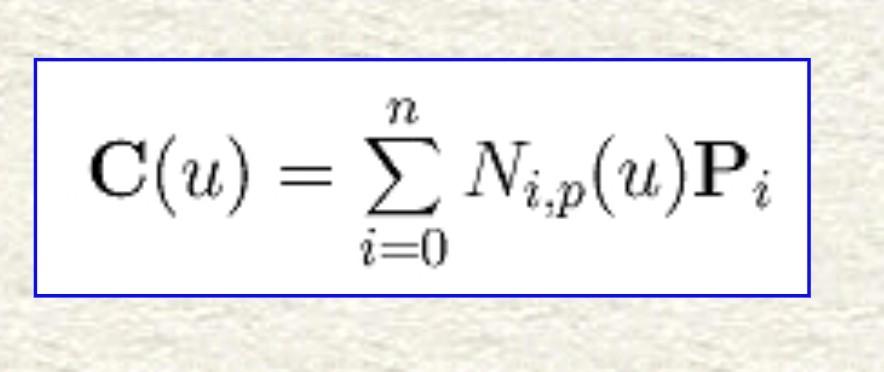 Solved the above equation is the b-spline curve equation The | Chegg.com