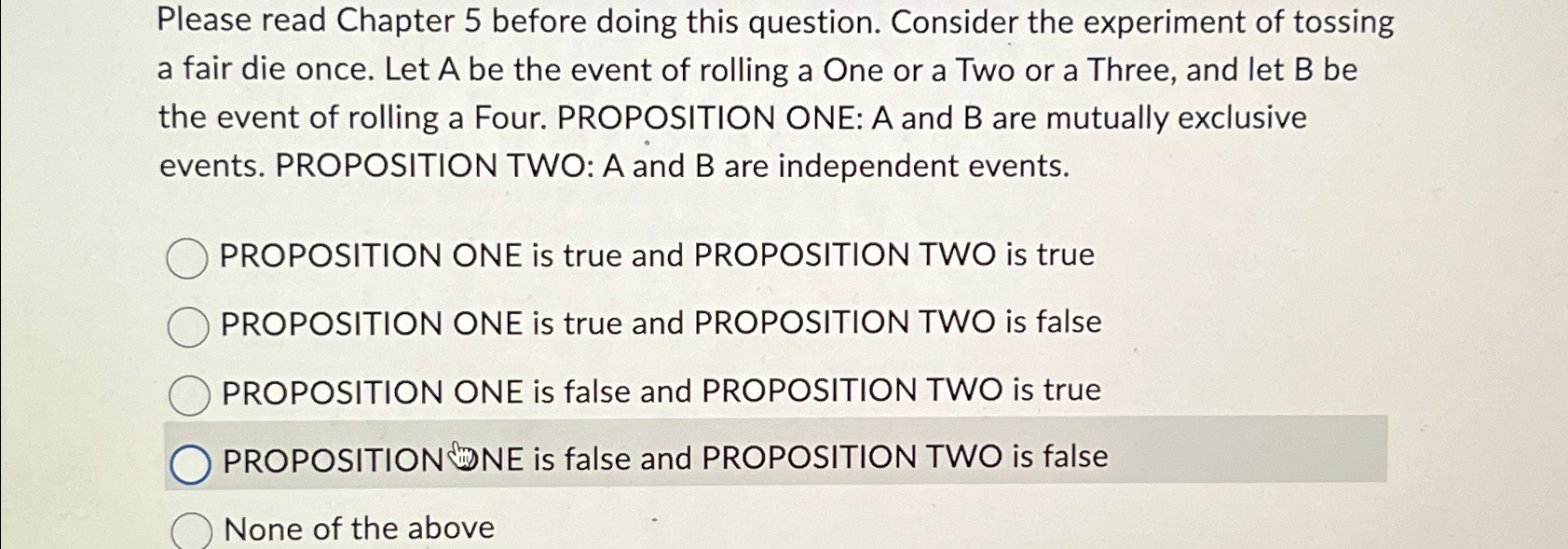 Solved Please read Chapter 5 ﻿before doing this question. | Chegg.com