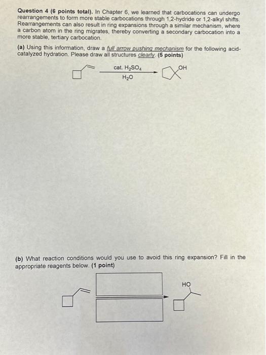 Solved Question 4 (6 points total). In Chapter 6 , we | Chegg.com