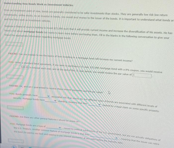 Solved drop down options in order from top to bottom and | Chegg.com