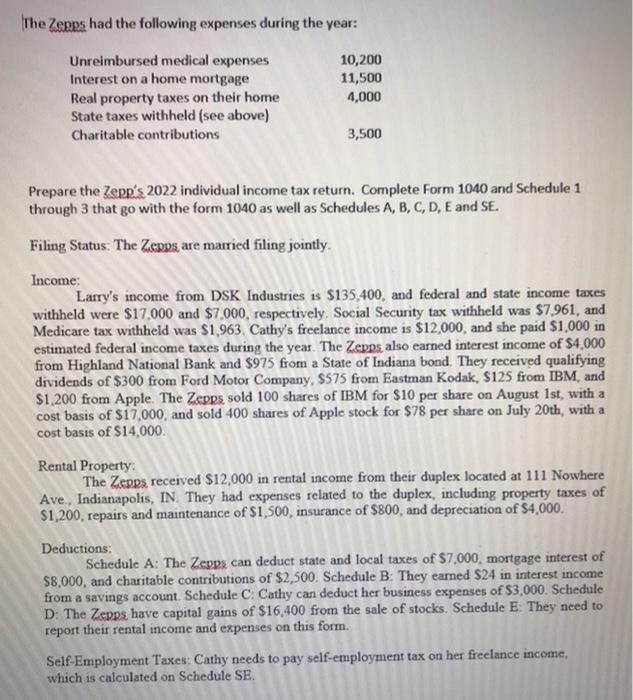 Larry K. and Cathy L. Zepp have been married 18 | Chegg.com