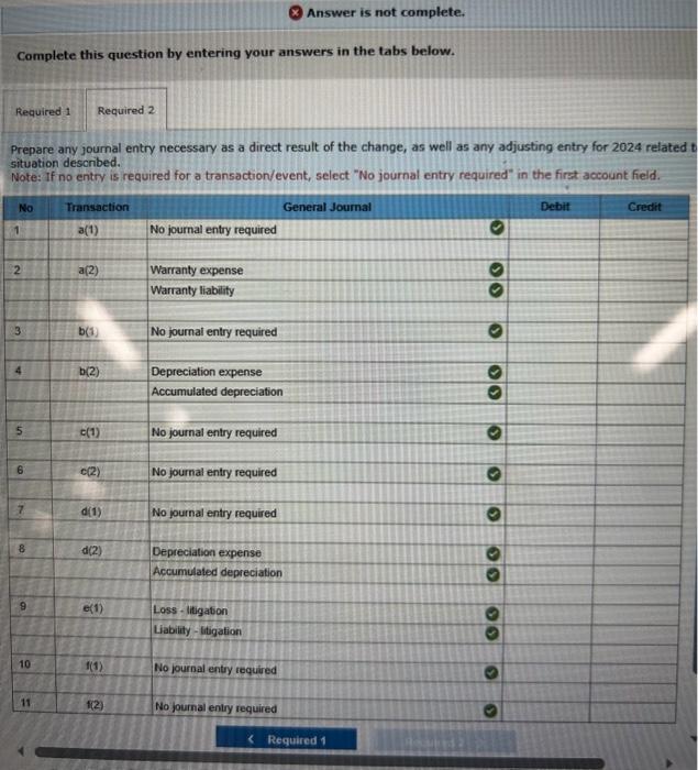 Solved Described below are six independent and unrelated | Chegg.com