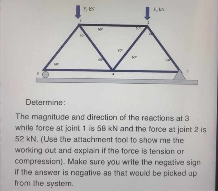 [Solved]: Determine: The magnitude and direction of the rea