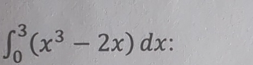Solved ∫03(x3-2x)dx ﻿ find the left Riemann sum | Chegg.com