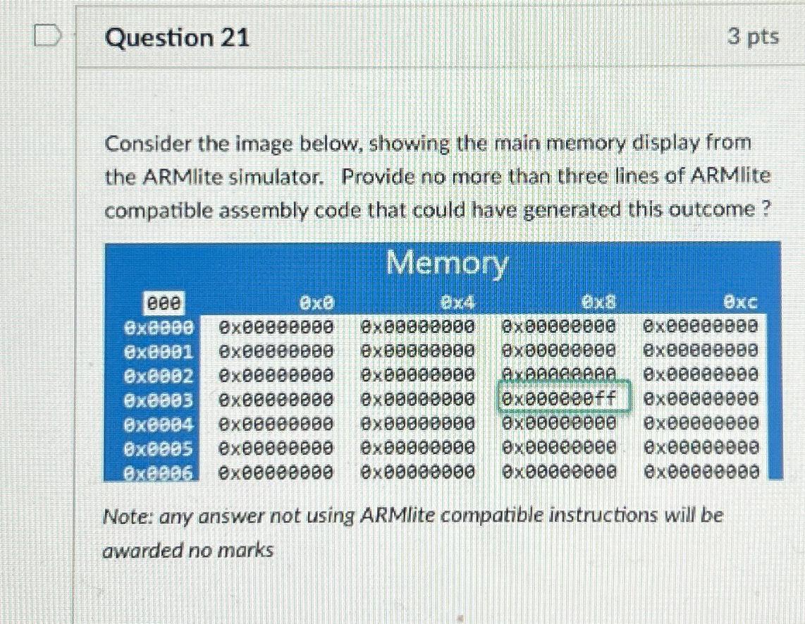 Solved Question 213 ﻿ptsConsider the image below, showing | Chegg.com