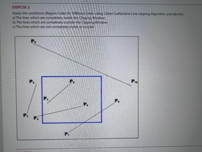 Solved EXERCISE 2: Apply the conditions (Region Code) for | Chegg.com