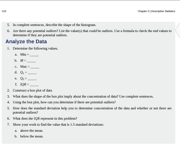 Solved Complete and submit the Descriptive Stats activity in | Chegg.com